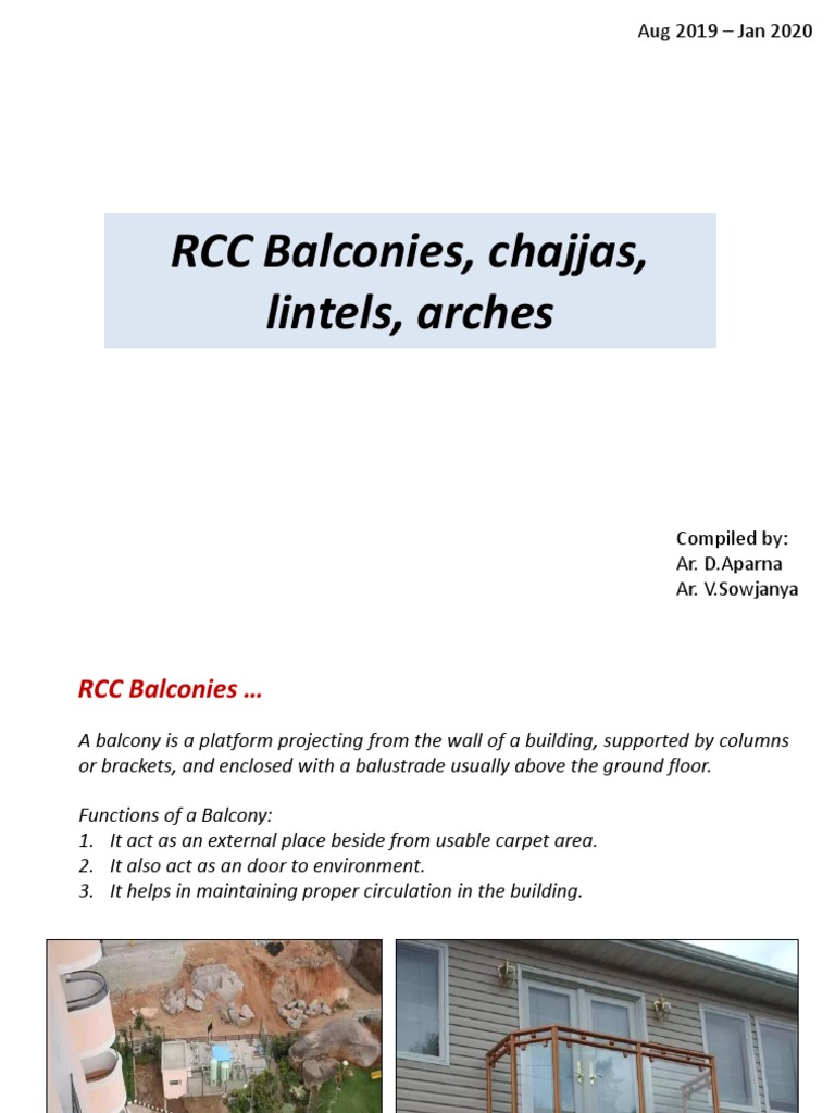 9-RCC Arches & Lentils | PDF | Masonry | Reinforced Concrete