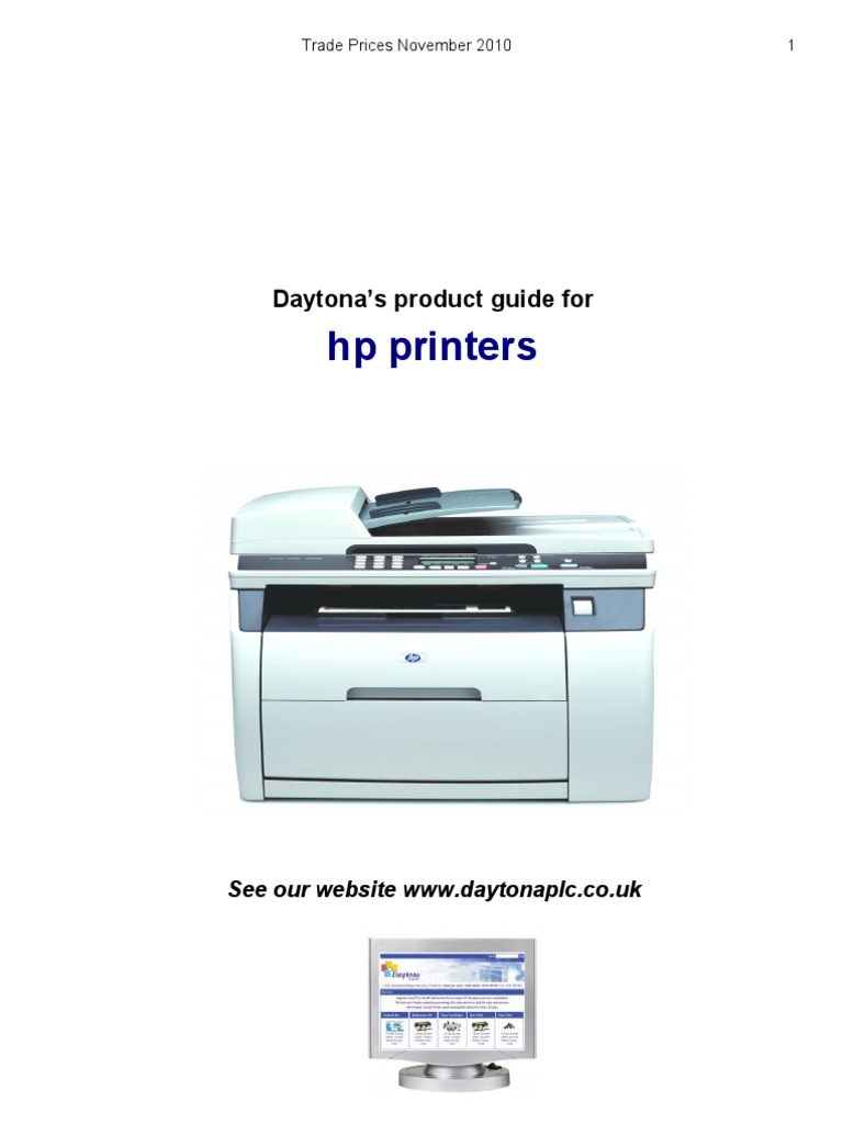 HPCAT | PDF | Printer (Computing) | Hewlett Packard