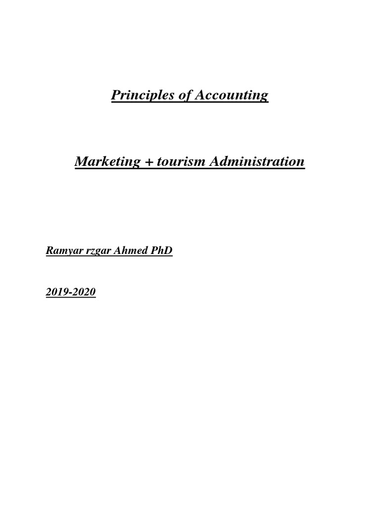 Principles Of Accounting 2 Pdf Accounting Financial Statement