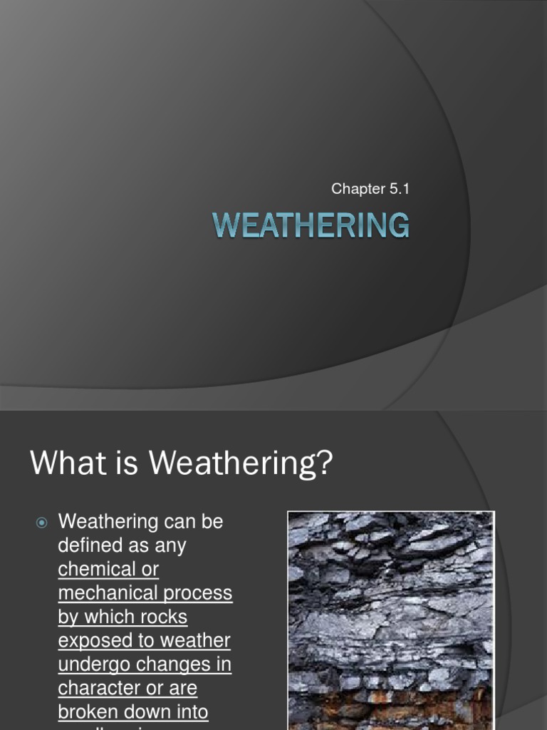 Weathering and Erosion | PDF | Weathering | Minerals