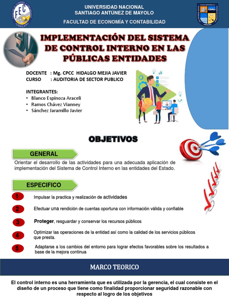 Control Interno Diapositivas Grupo 11 | PDF | Planificación ...