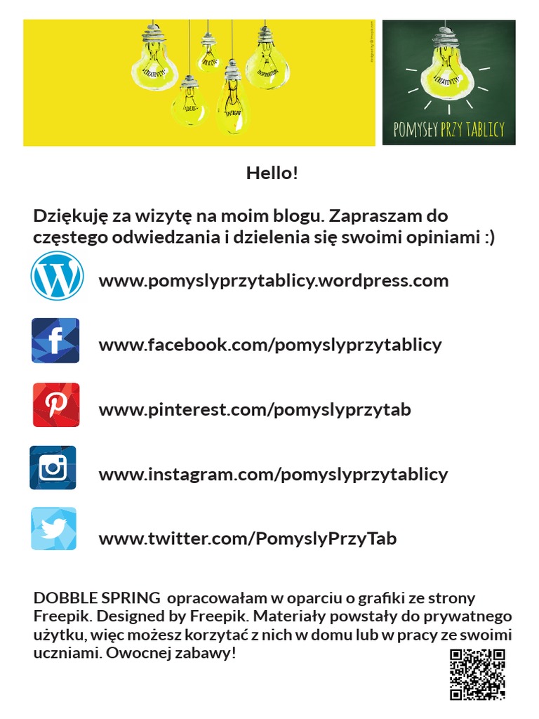 Dobble Spring Easter PDF | PDF