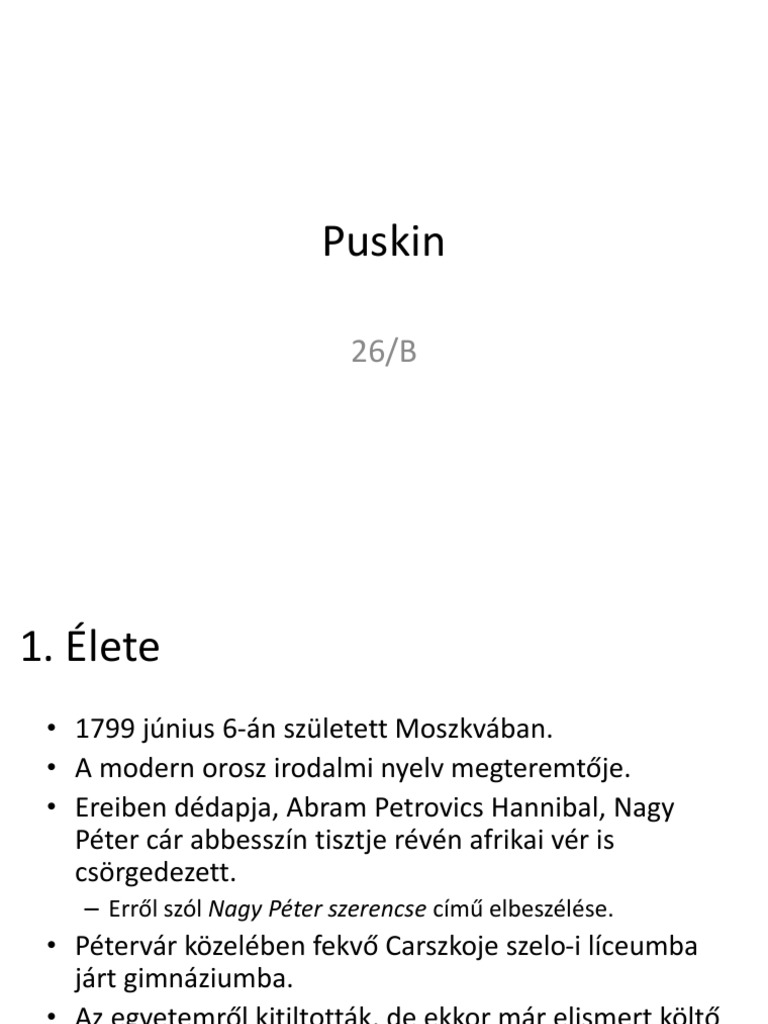 026B Romantika Puskin | PDF