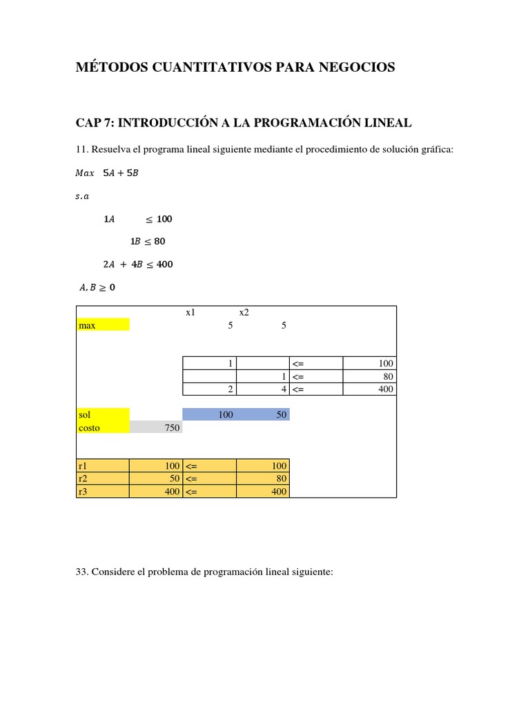 CAPITULOS | PDF | Programación lineal | Inventario