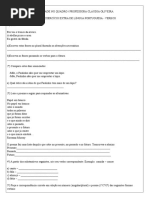 Conjugação Do Verbo Andar | PDF | Tempo gramatical | Relações sintáticas