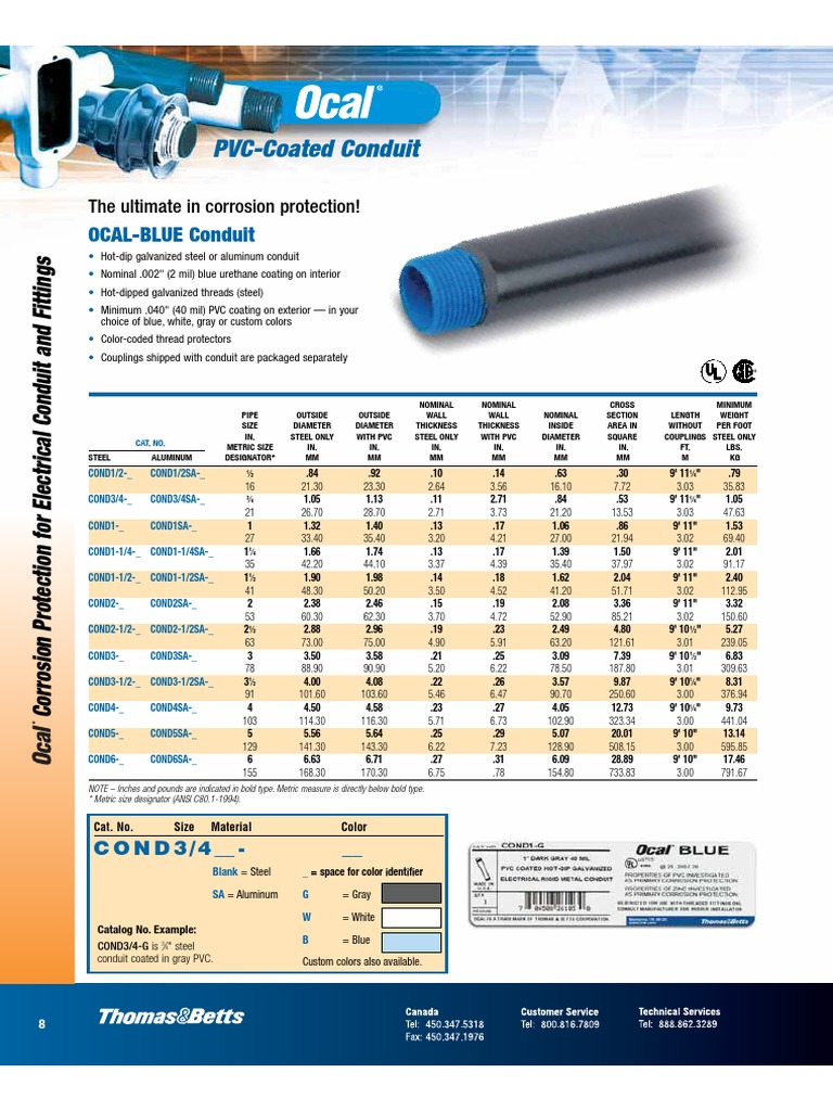 Tubo Conduit Forro PVC PDF | PDF | Pipe (Fluid Conveyance) | Mechanical ...