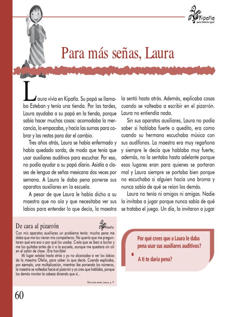 Los Cuentos Kipatla - para Más Señas, Laura - 1 PDF | PDF | Audífono