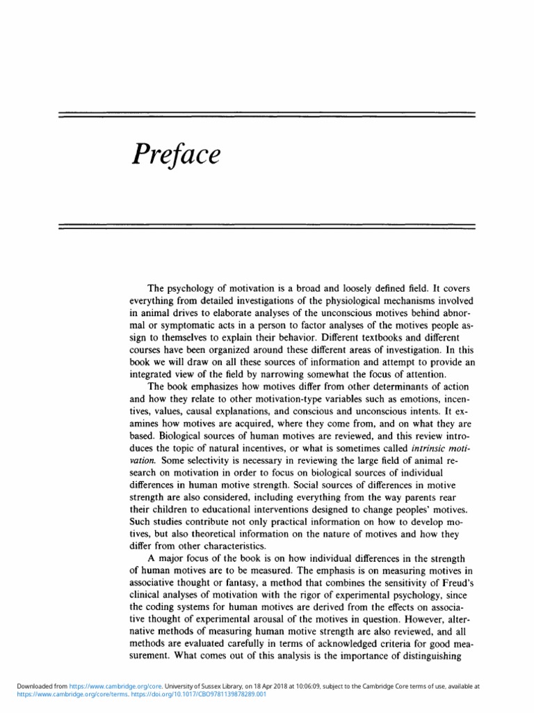 David C. McClelland - Human - Motivation PDF | PDF | Behaviorism ...