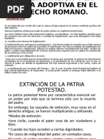 Adopción y Adrogación en Derecho Romano | PDF | Adopción | Roma antigua