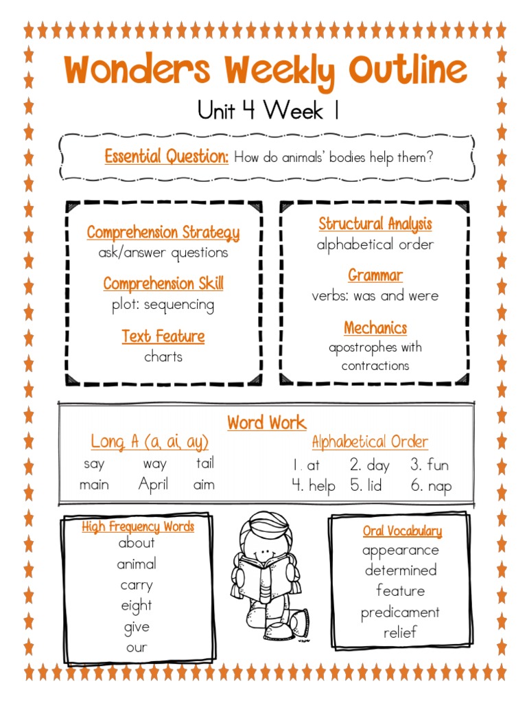 Unit 4 Week 1: Animal Bodies and Skills | PDF