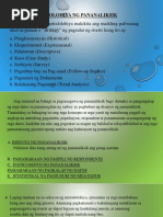 Ano Ang Quantitative Research Tagalog | PDF