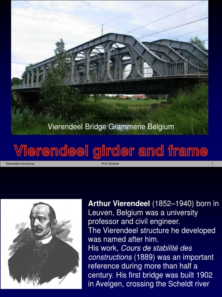 Vierendeel Truss Structure Overview | PDF | Truss | Bending
