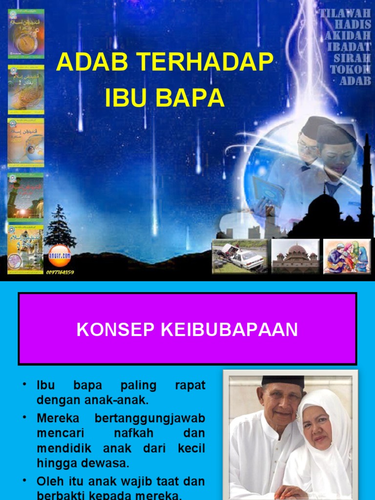 Adab Kepada Ibu Bapa 2 | PDF