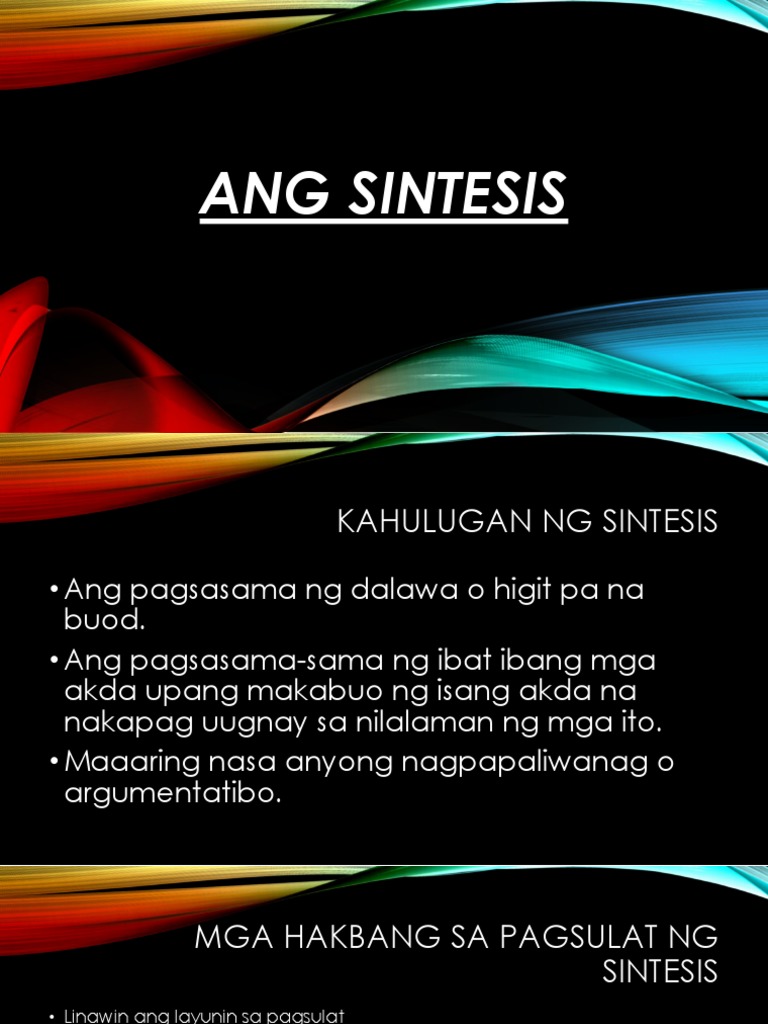 Estilo NG Pagsulat NG Akademikong Sulatin | PDF