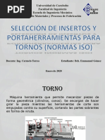 Formas y Simbología de Insertos | PDF | Procesos industriales | Herramientas