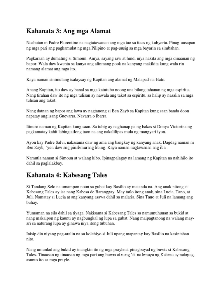 Kabanata 2 | PDF