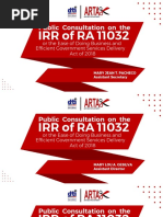RA 11032: Streamlining Government Services | PDF | Complaint | Fine ...