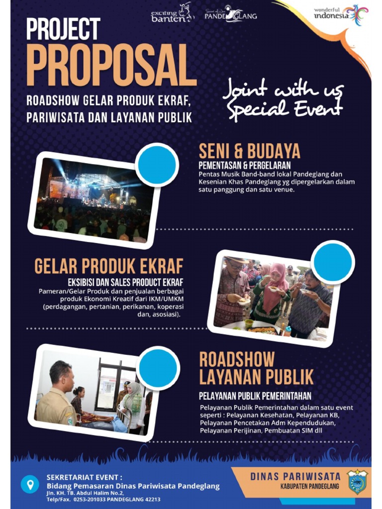 Proposal ROADSHOW EKRAF | PDF