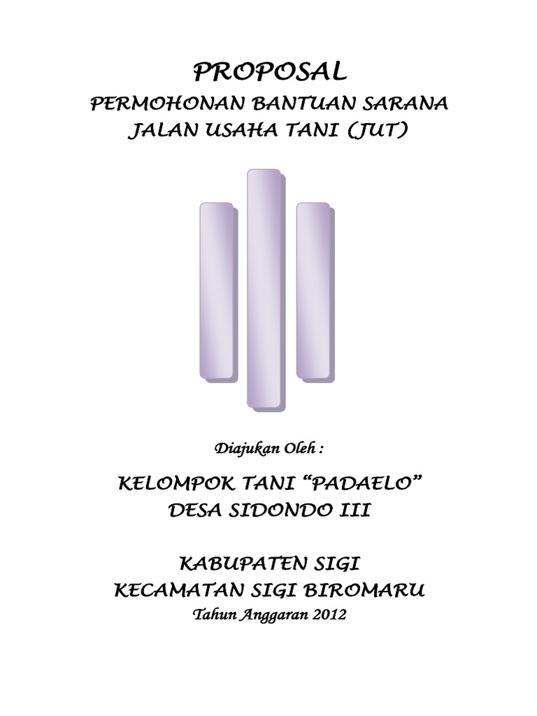 Contoh Proposal JUT 2020 | PDF