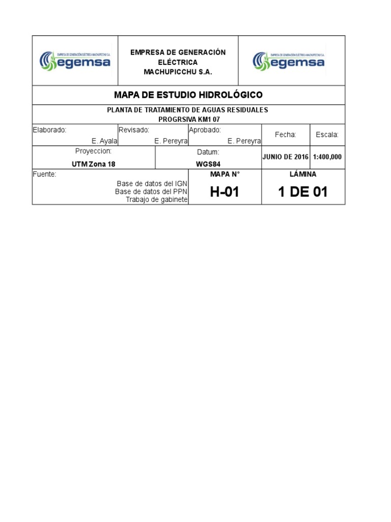 Membrete para Planos | PDF