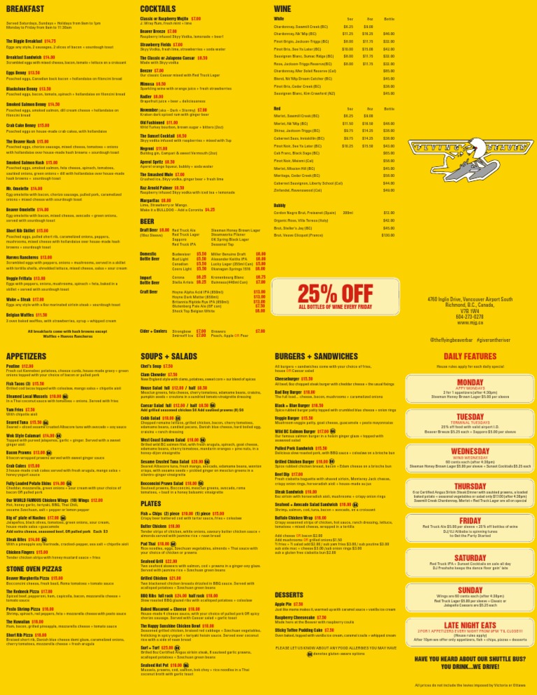 Flying Beaver Web 11 2018 | PDF | Salad | Potato Chip