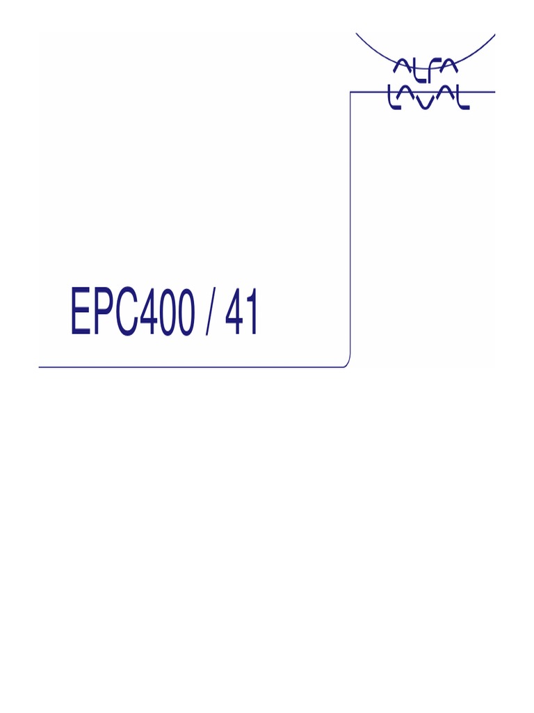 Alfa Laval-Epc400 | PDF