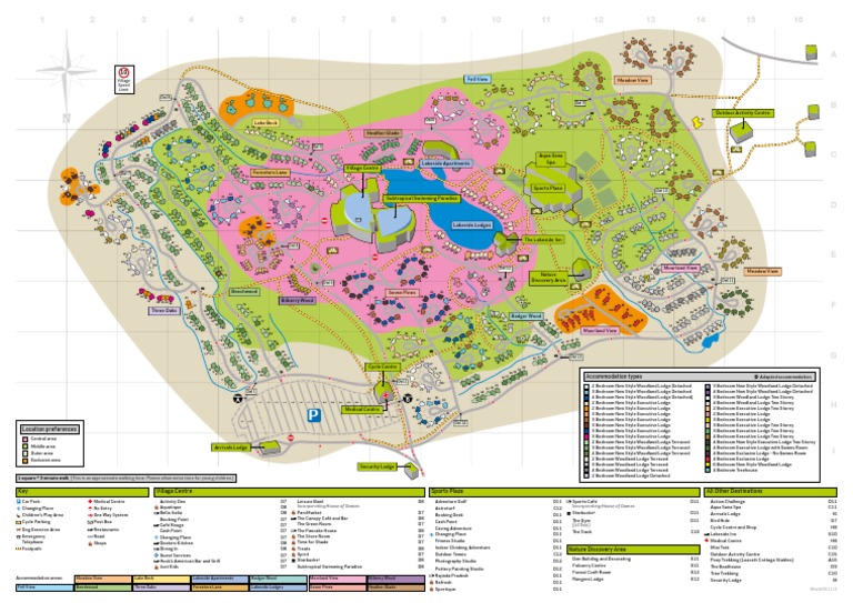 Whinfell Forest Village Map | PDF
