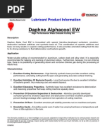Daphne Super Hydro A Series Overview | PDF | Motor Oil | Lubricant
