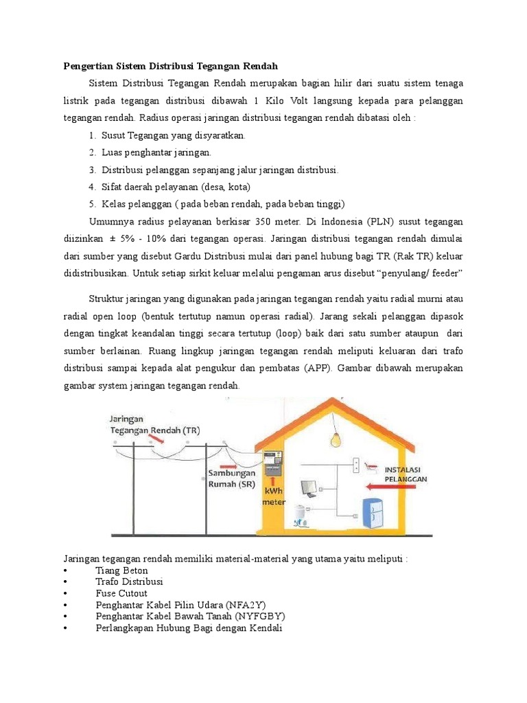 Jaringan Tegangan Menengah | PDF