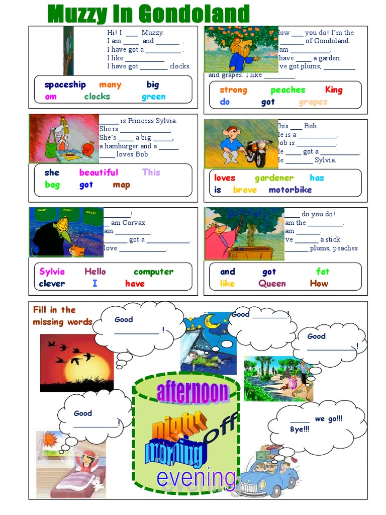 Muzzy in Gondoland Part 1 | PDF