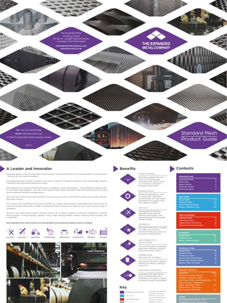 Expamet | PDF | Sheet Metal | Metals