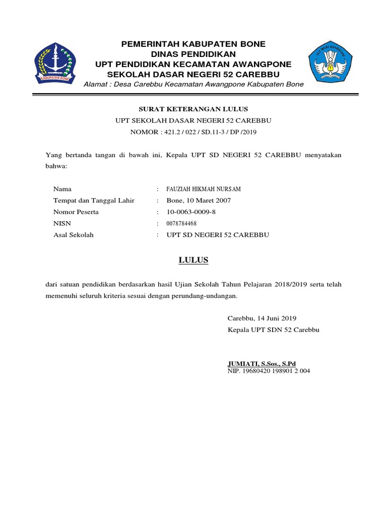 Suket Lulus 2019 | PDF | Kesehatan Holistik