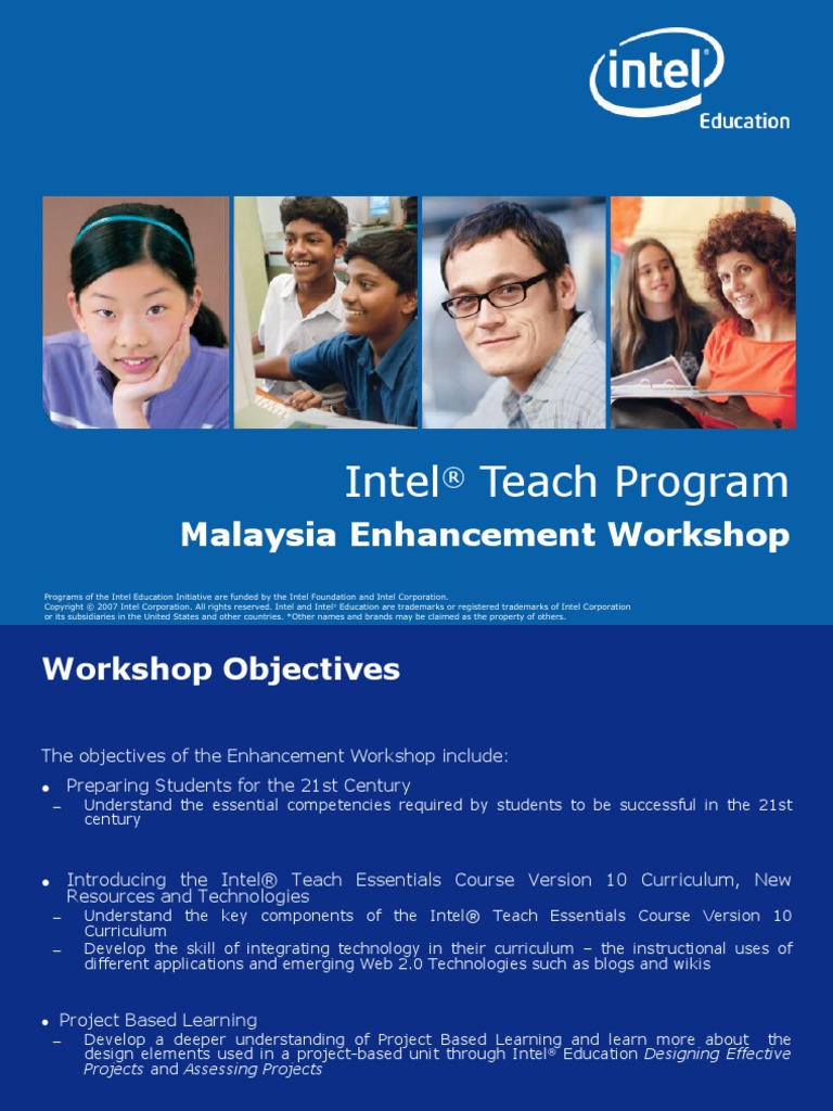 Enhancement Workshop Presentation | PDF | Project Based Learning ...