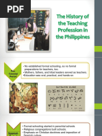 The Historical Development of Teaching As A Profession in The ...