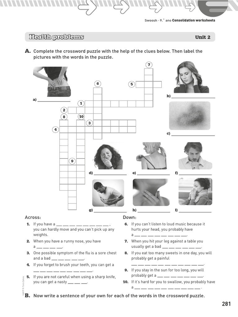 Health Problems PDF | PDF | Diseases And Disorders | Puzzles