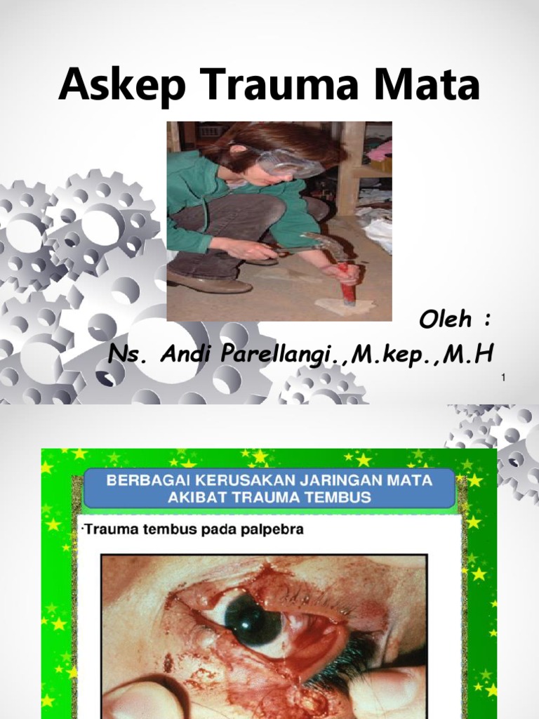 Askep-Trauma Tumpul Dan Tajam - Mata