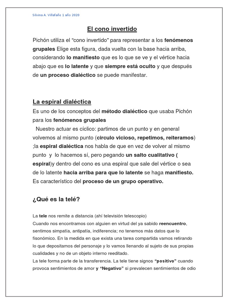El Cono Invertido | PDF | Psicología Social | Science
