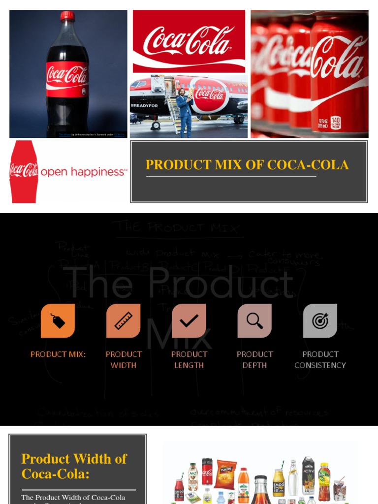 Coca-Cola Product Mix Overview | PDF | The Coca Cola Company | Coca Cola