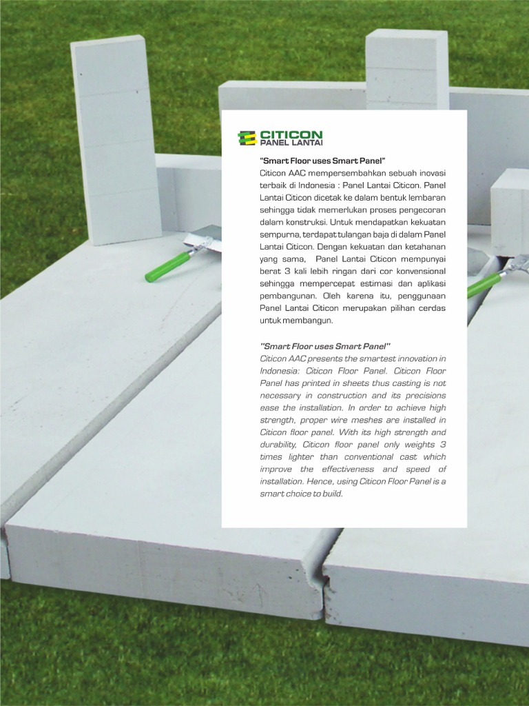 Citicon Panel Lantai PDF | PDF