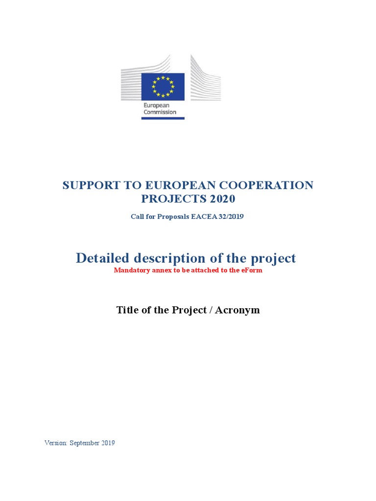 European Cooperation Projects 2020 Guide | PDF | Target Audience ...