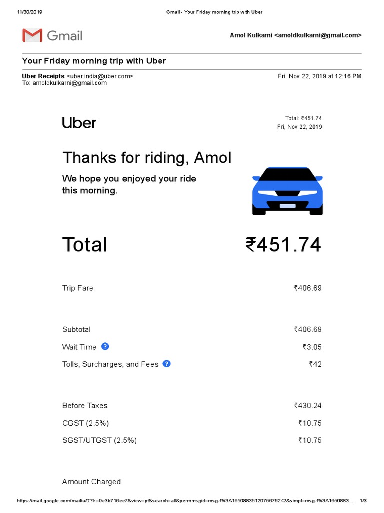 Uber - HYD - Office - Hyd - Airport Your Friday Morning Trip With Uber ...