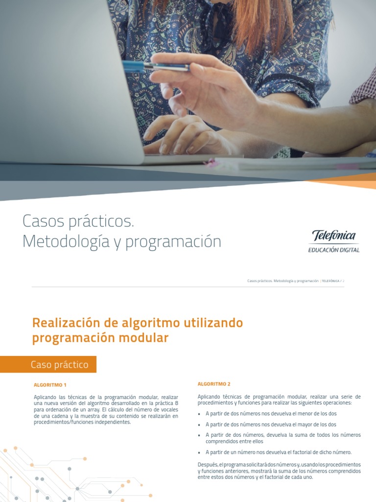 Algoritmo Programación Modular | PDF | Computadoras