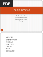 Lobar Function Test. | PDF | Parietal Lobe | Frontal Lobe