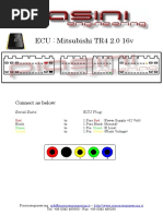 ECM PINOUT Chevrolet Sail PDF | PDF | Throttle | Engines
