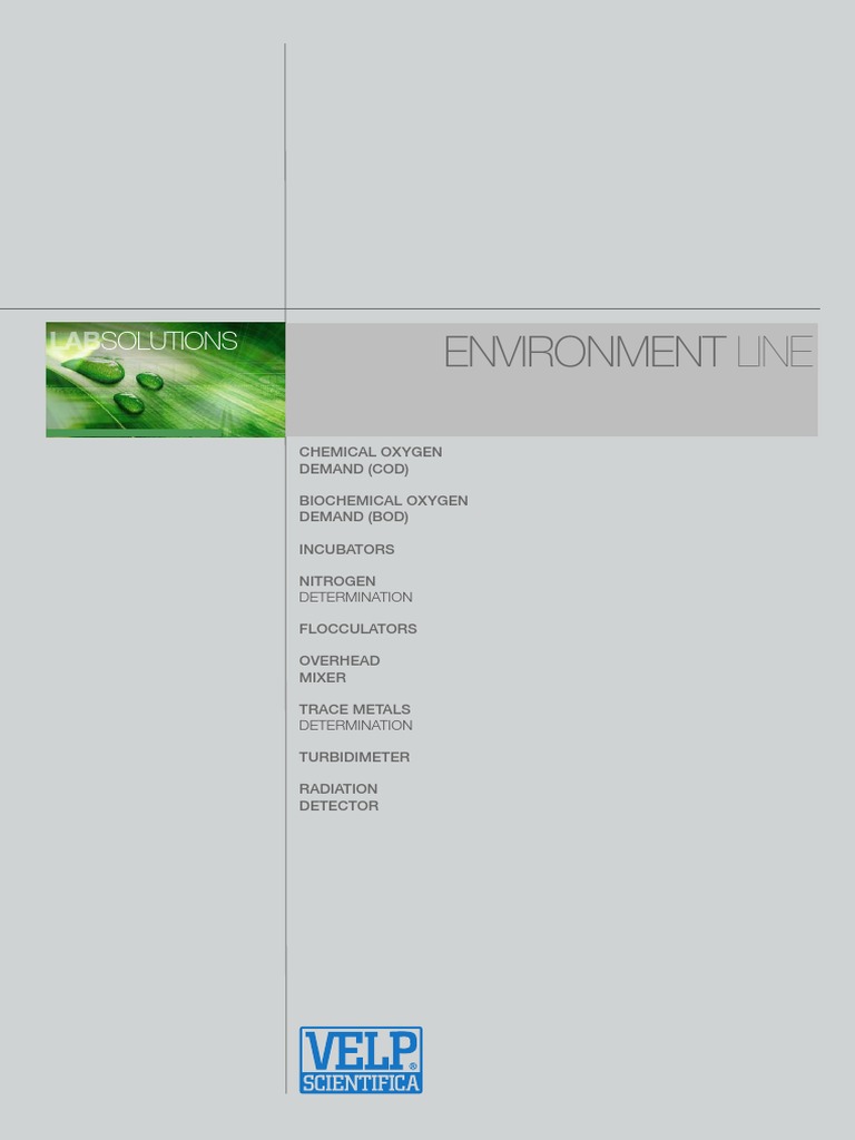 VELP Scientific Brosur PDF | PDF | Total Organic Carbon | Chemical ...