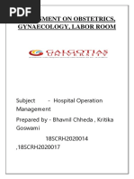 Labor Room Design and Setup Guidelines | PDF | Caesarean Section ...