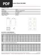 Product Sheet 2SLA2000: Technical Data | PDF | Physics | Manufactured Goods
