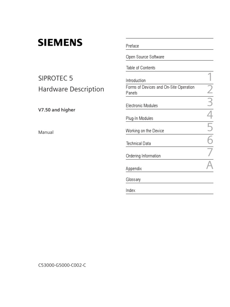Diagrama Conexion Siemens 7SJ85 PDF | PDF | Source Code | Power Supply