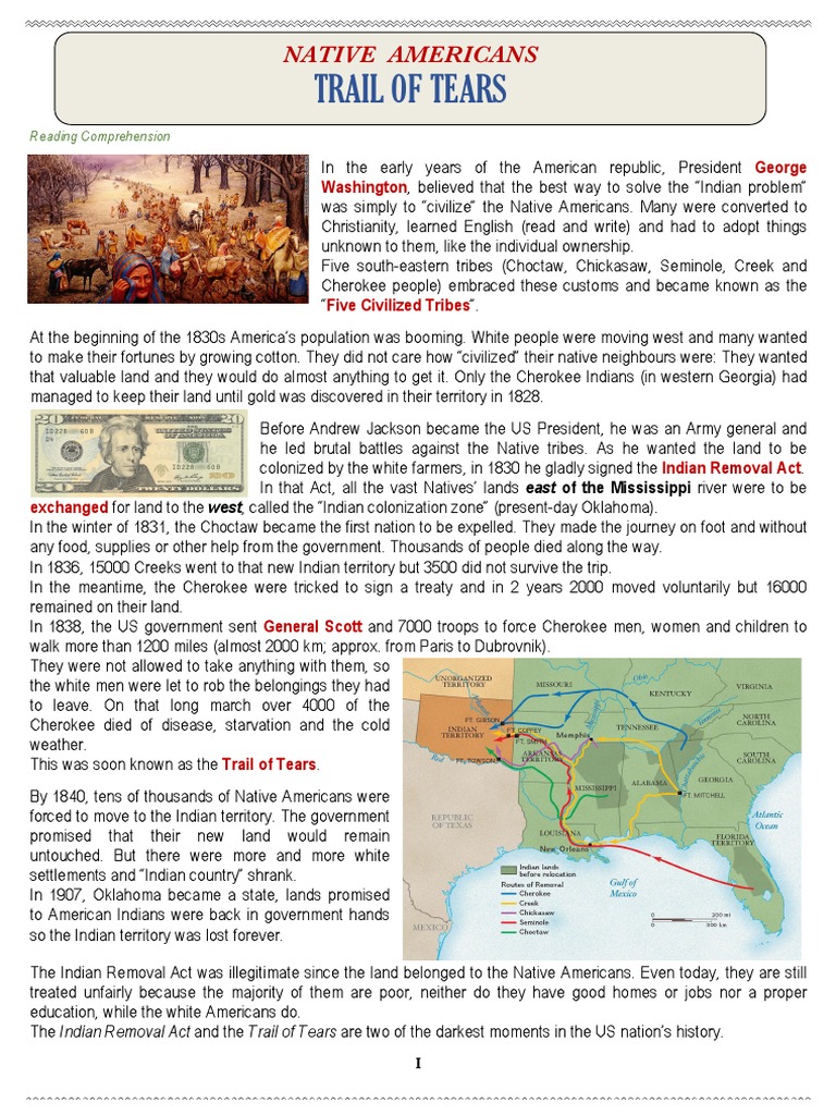 The Dark Legacy of the Indian Removal Act and the Tragic Trail of Tears ...
