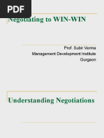 Negotiation Planning Template Guide | PDF